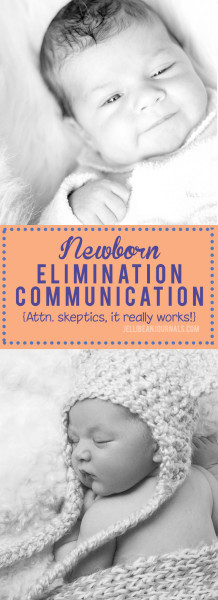 Newborn Elimination Communication - Jellibean Journals